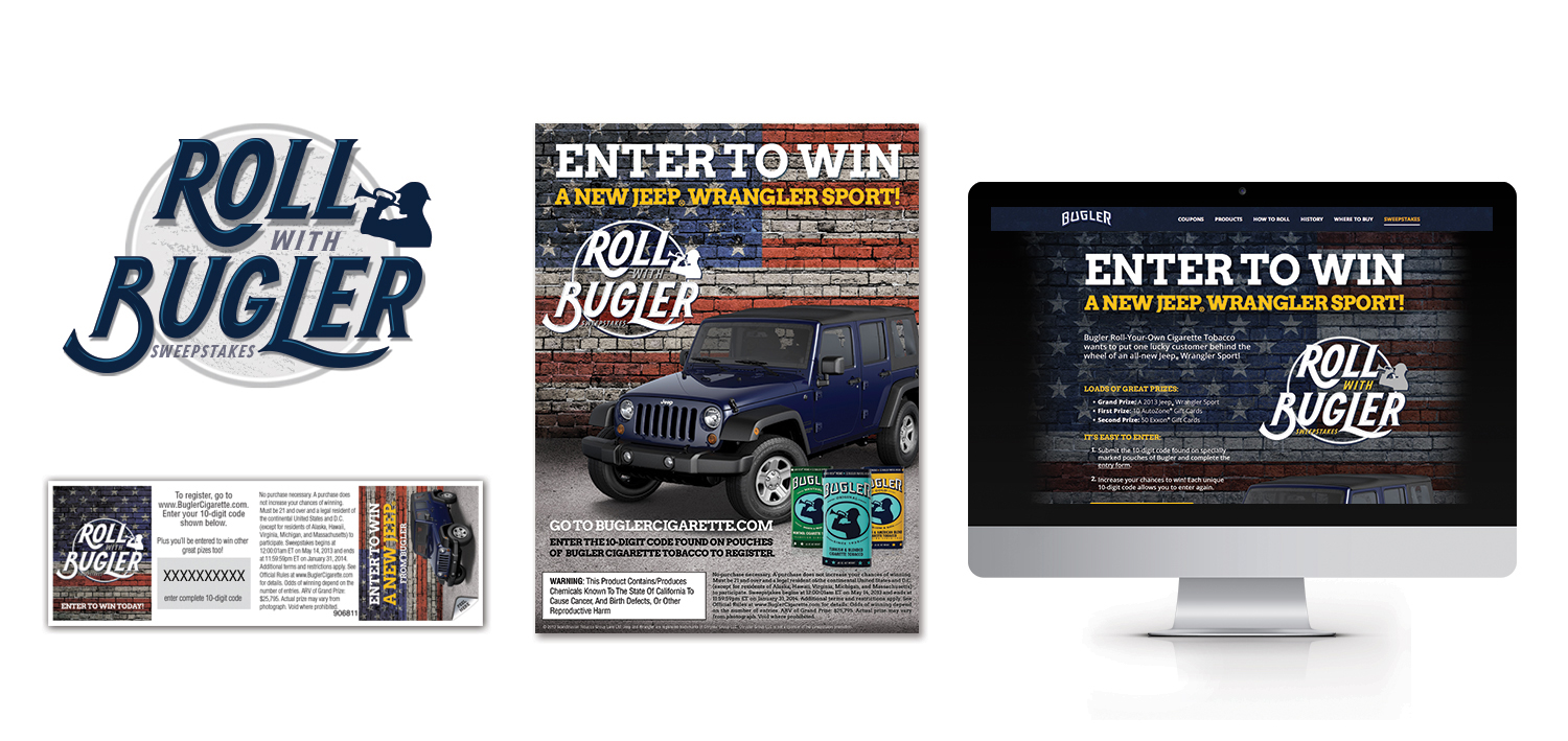 Bugler Website & Sweepstakes - Shared Vision - Marketing • Advertising ...