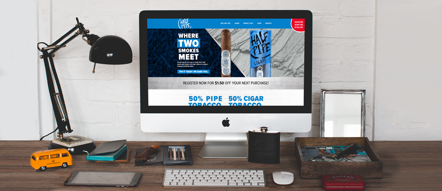 Half Pipe Website - Shared Vision - Marketing • Advertising • Design